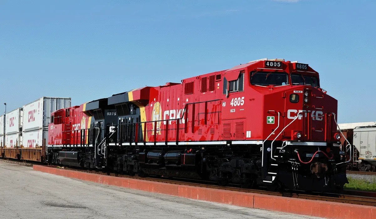 CPKC Railway Single-Line Network Across North America